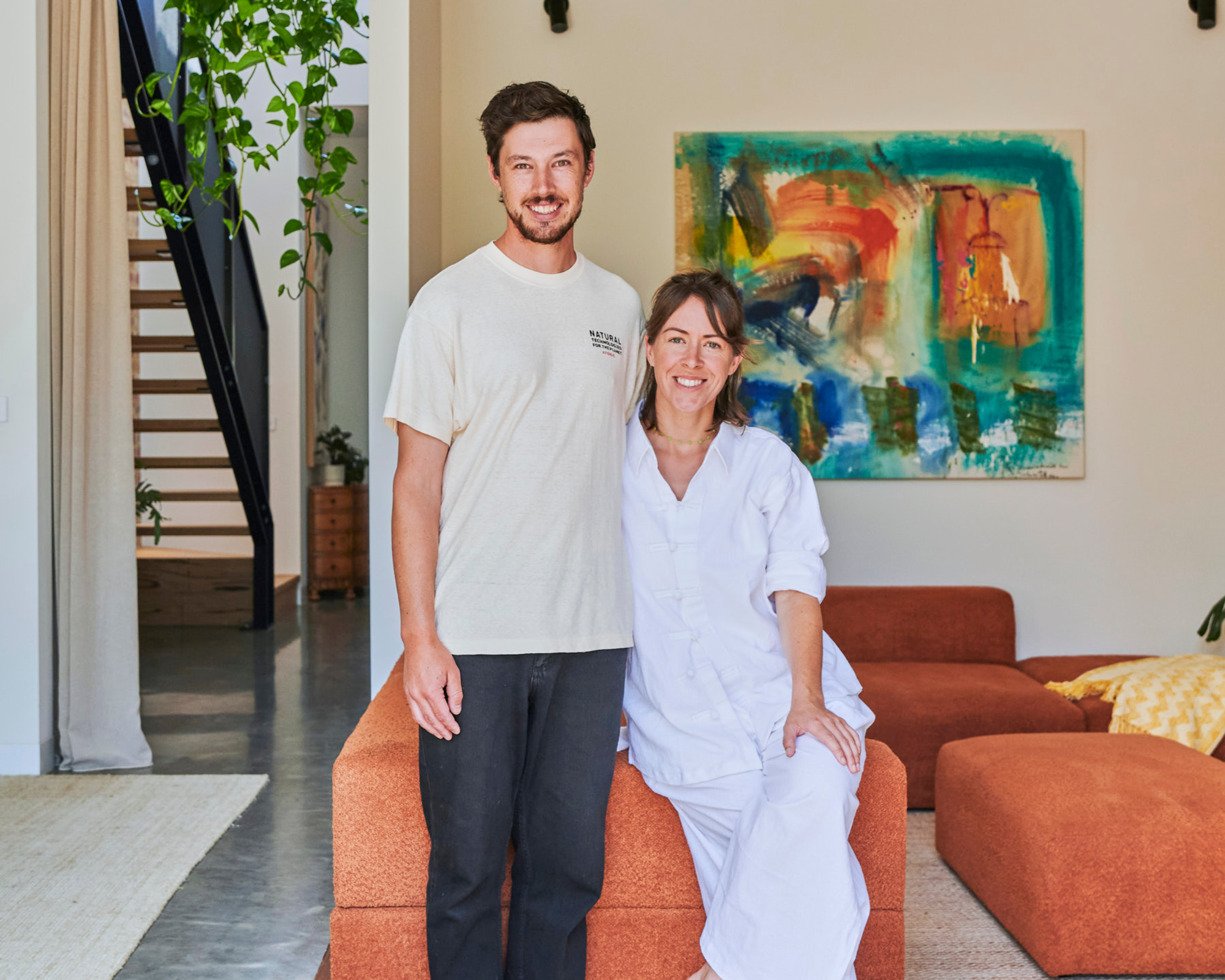 Will Robertson and Aleisha Smith's Newtown home that seamlessly blends ...