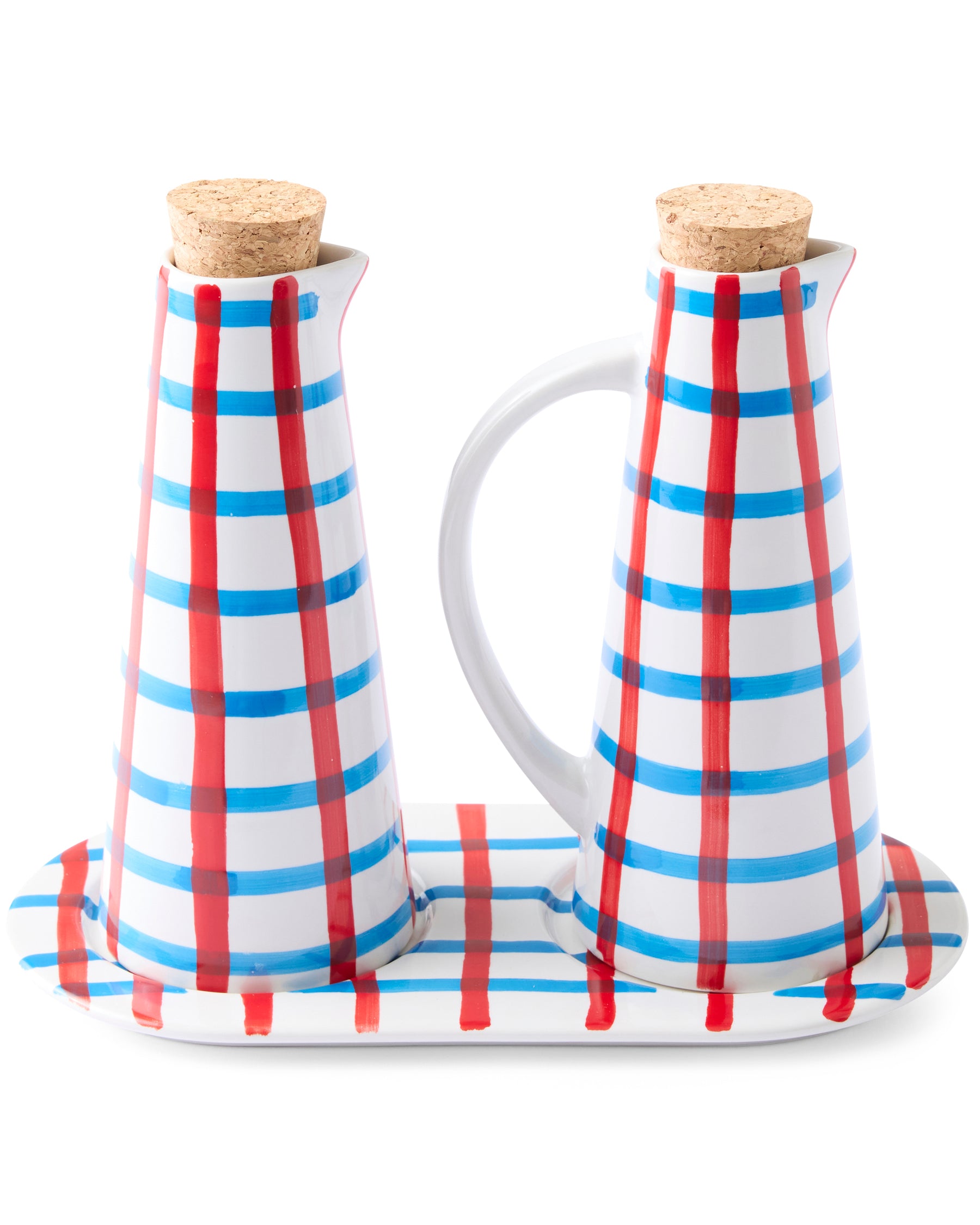 Bon Appetit Tartan Oil and Vinegar Set – Kip&Co