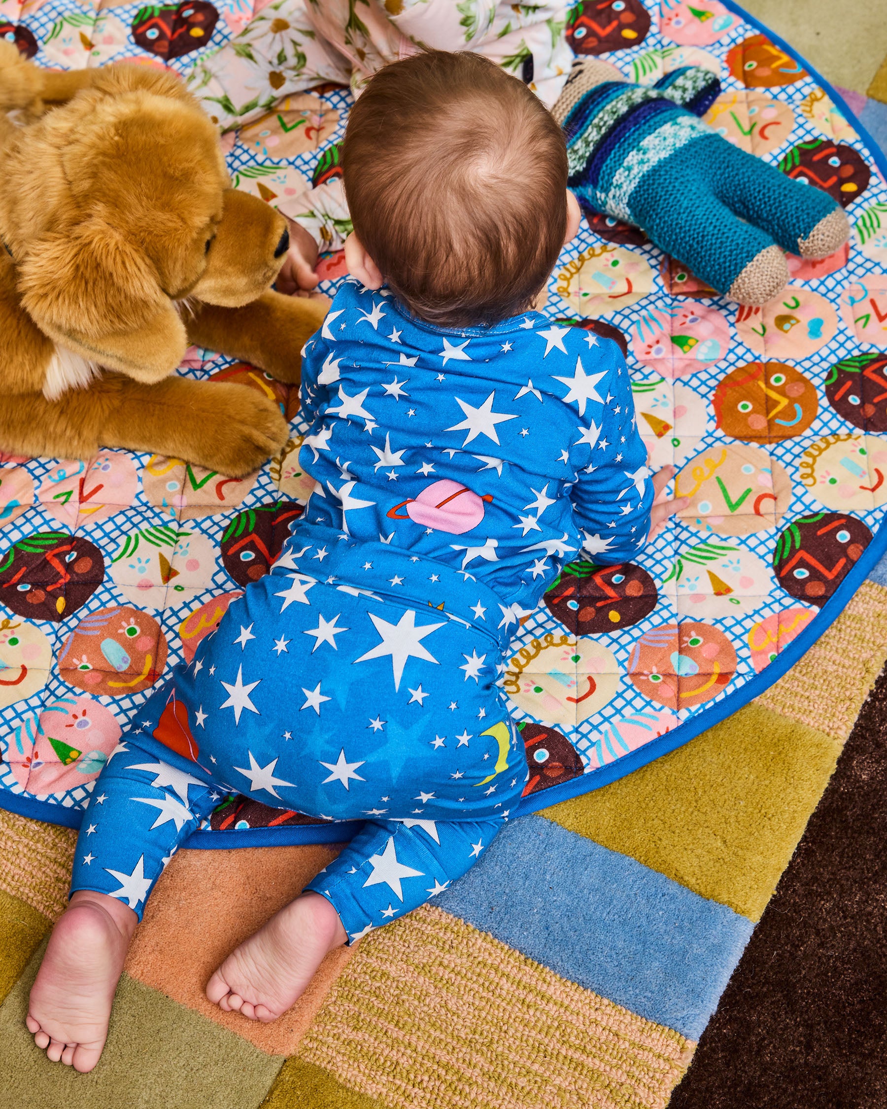Cheer Up Baby Quilted Baby Play Mat – Kip&Co