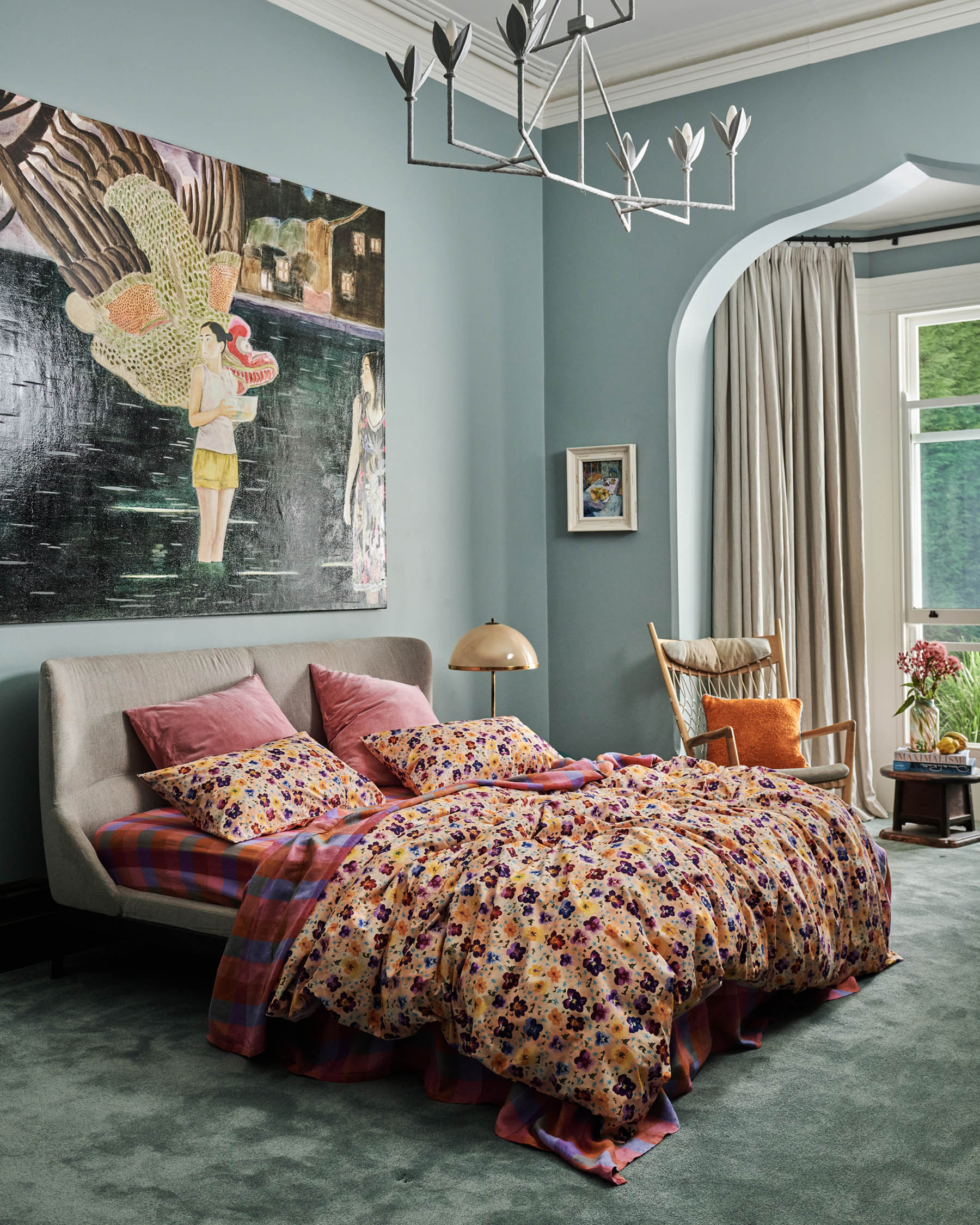 Tutti Frutti Linen Fitted Sheet – Kip&Co