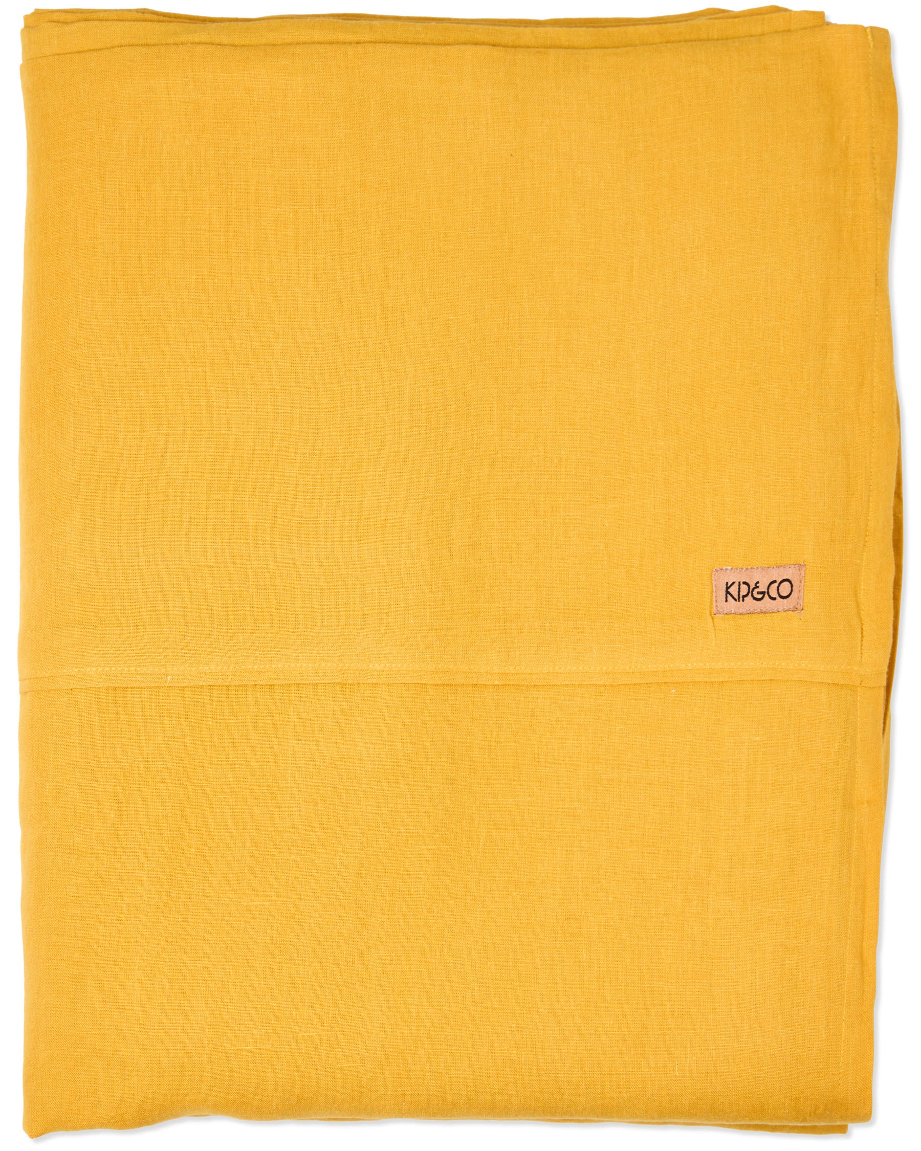 Golden Yellow Linen Flat Sheet – Kip&Co