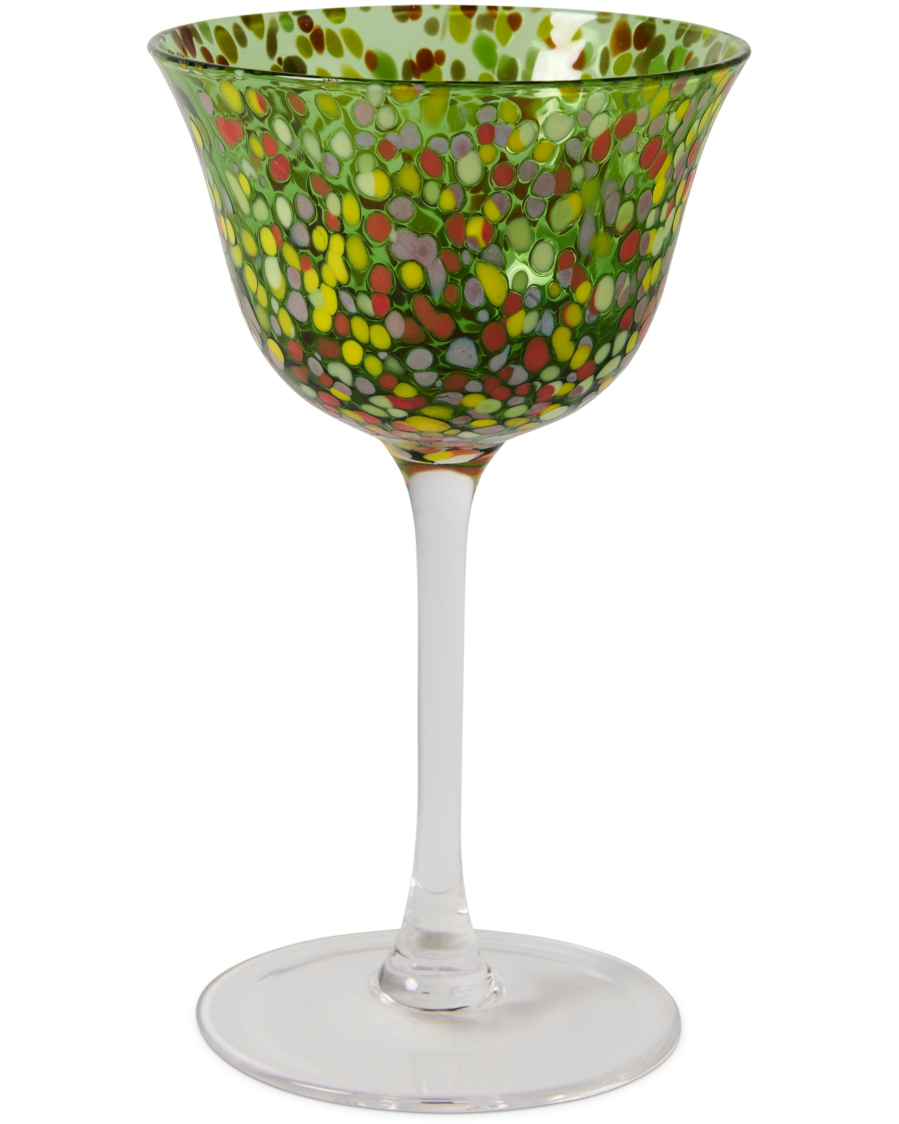 Garden Soiree Speckle Coupe Glass 2P Set – Kip&Co