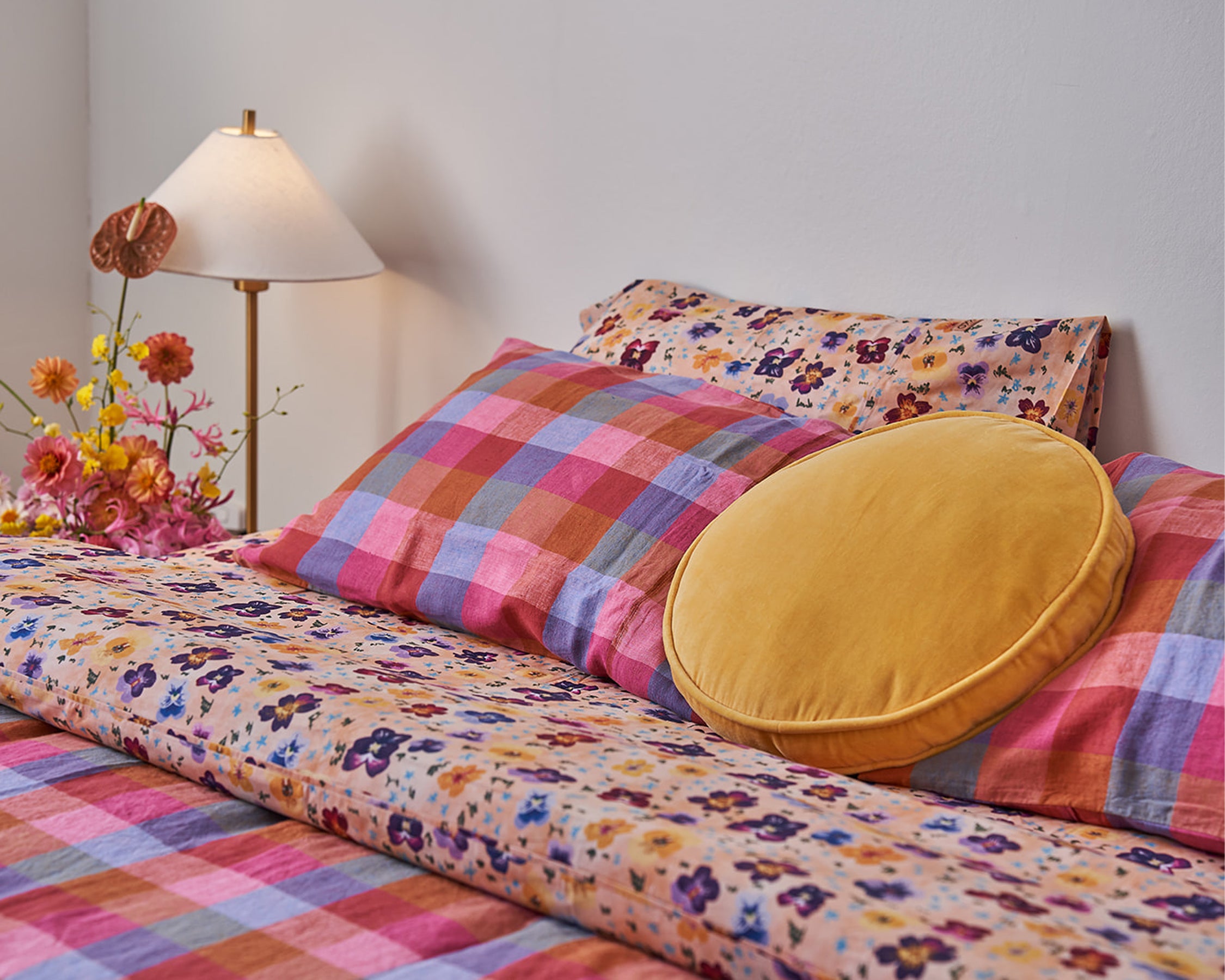 Tutti Frutti Linen Quilt Cover – Kip&Co