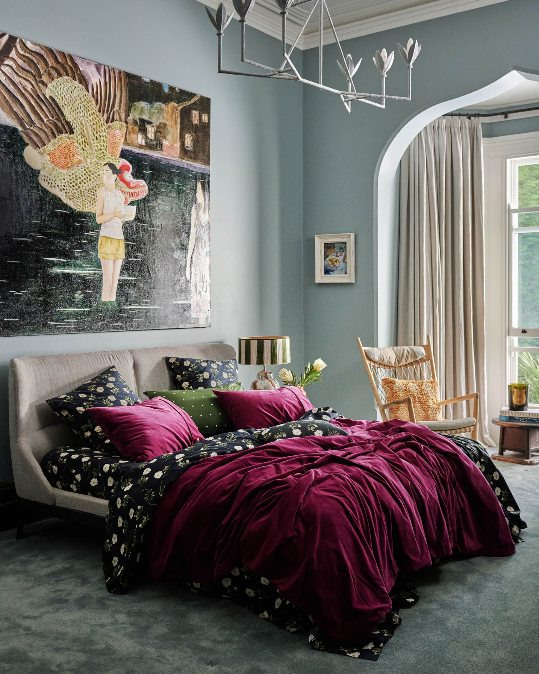 Anemone Velvet Quilt Cover – Kip&Co