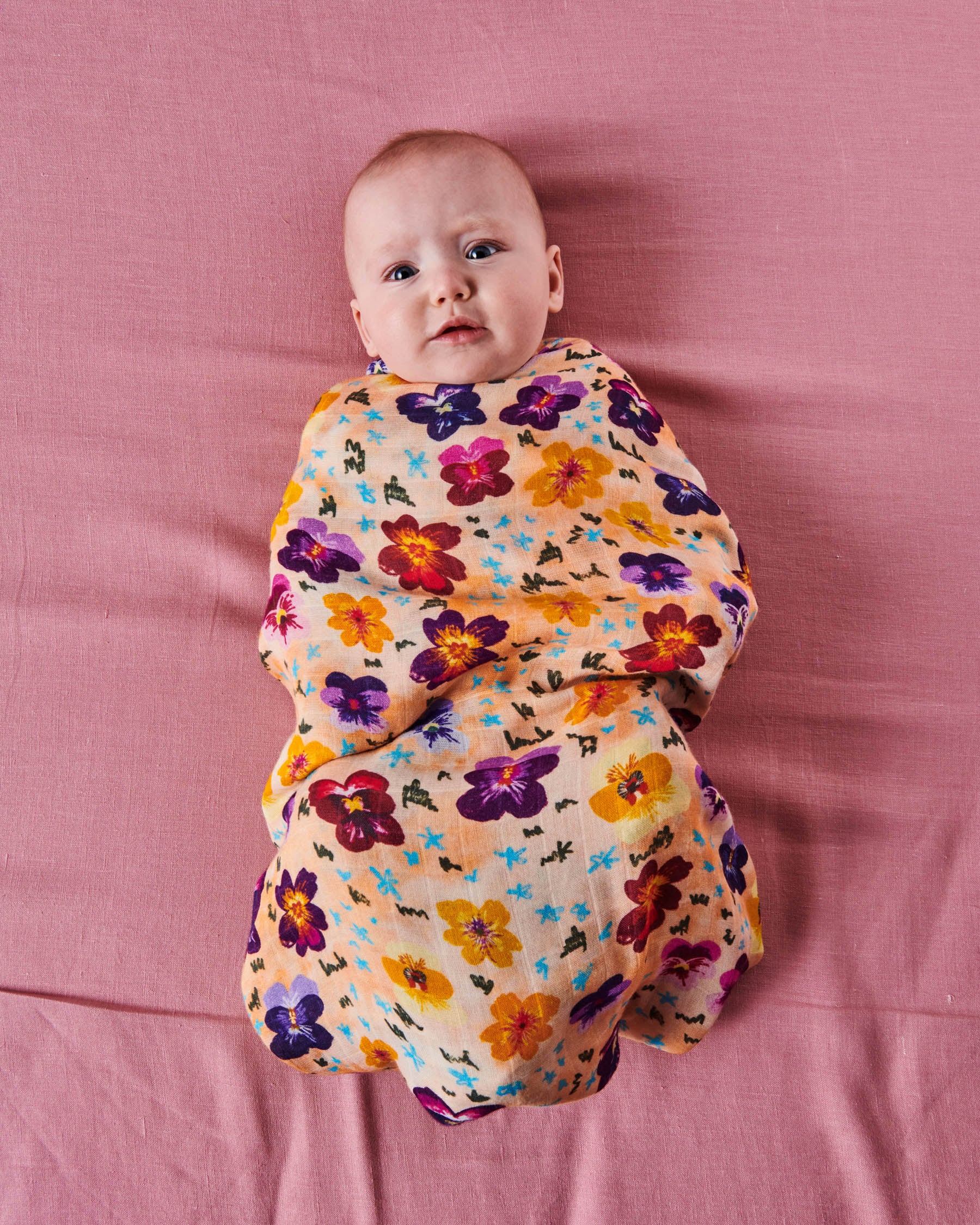 Swaddles | Colourful Bamboo Baby Swaddles – Kip&Co
