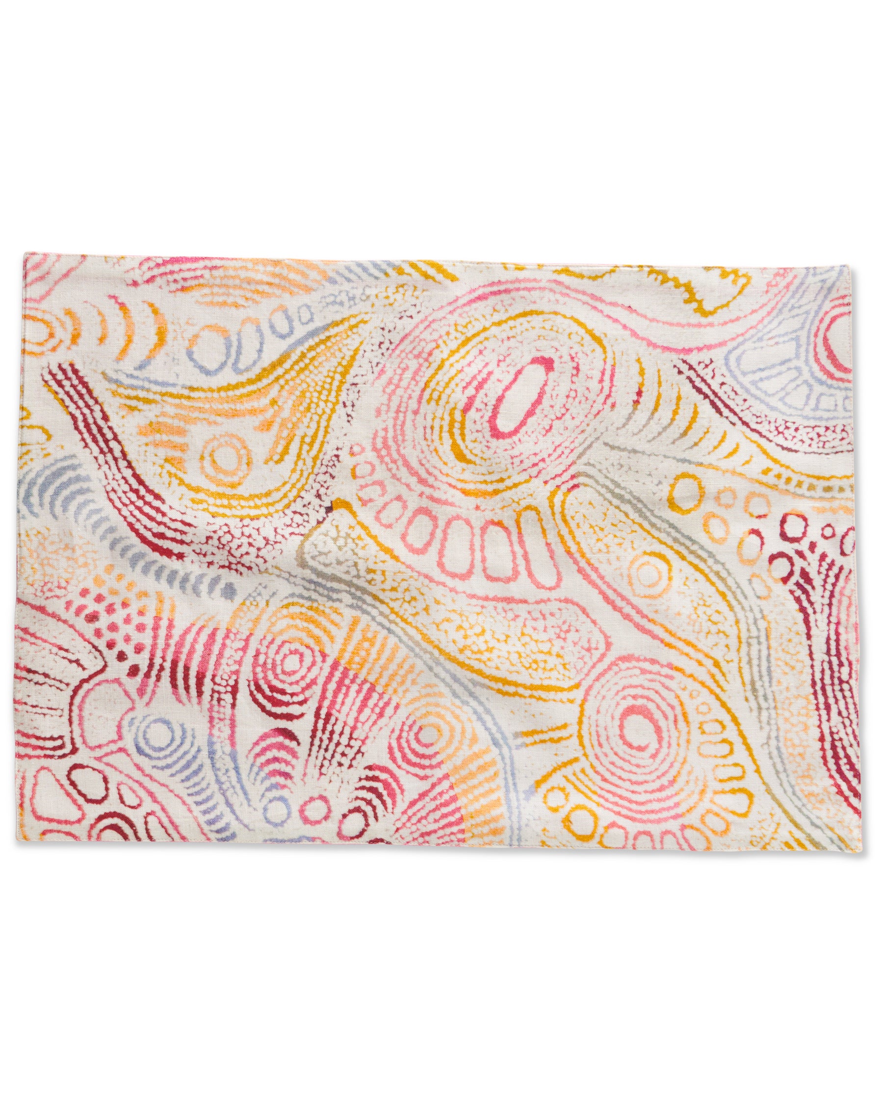 Tjala Tjukurpa Linen 4P Placemat Set – Kip&Co