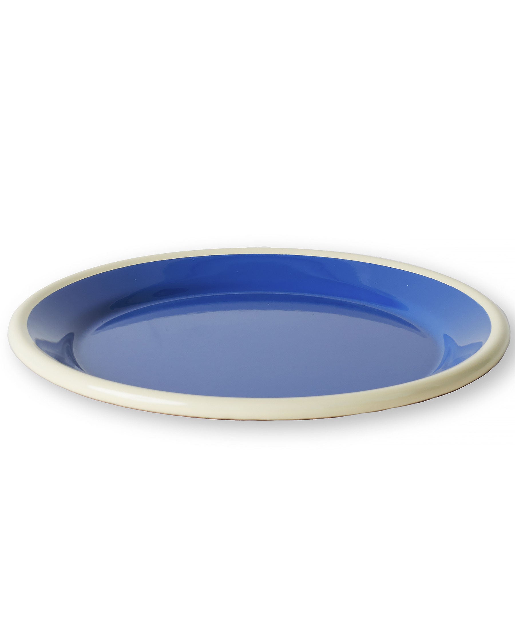 Nomad Block Colour Enamel Plate 2P Set – Kip&Co