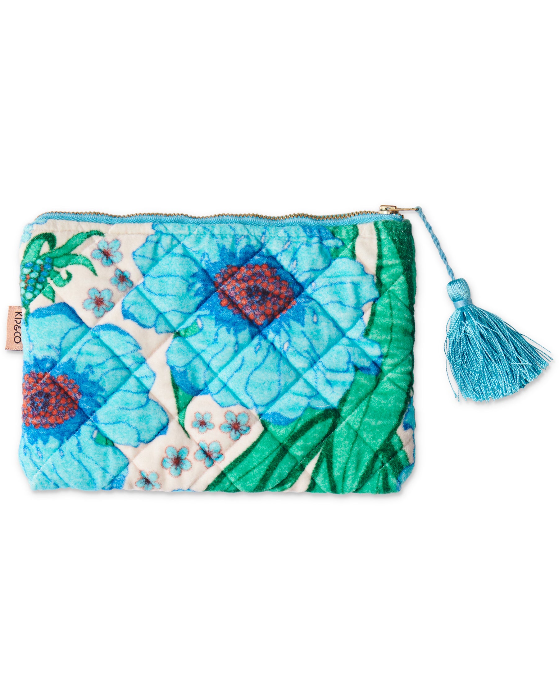 Cosmetic Purses | Colourful Cotton Velvet Makeup Pouches – Kip&Co