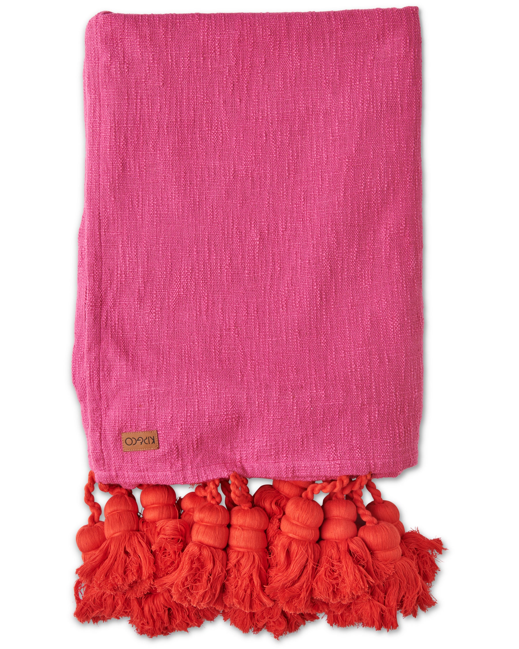 Blankets & Throws | Colourful Tassel Throws & Cotton Knitted Blankets ...