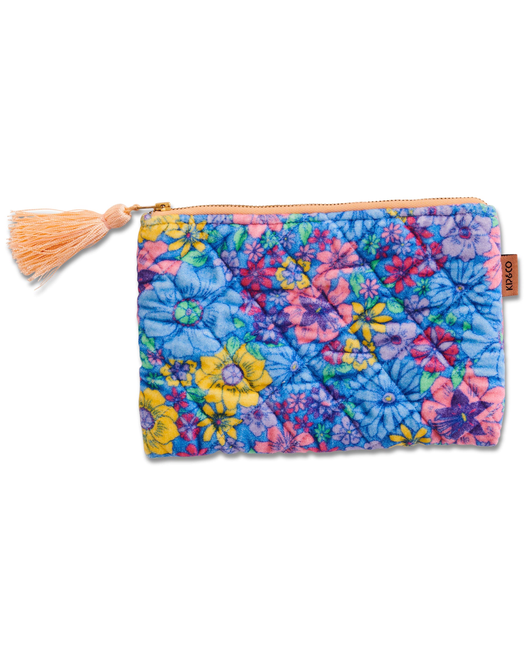 Cosmetic Purses | Colourful Cotton Velvet Makeup Pouches – Kip&Co