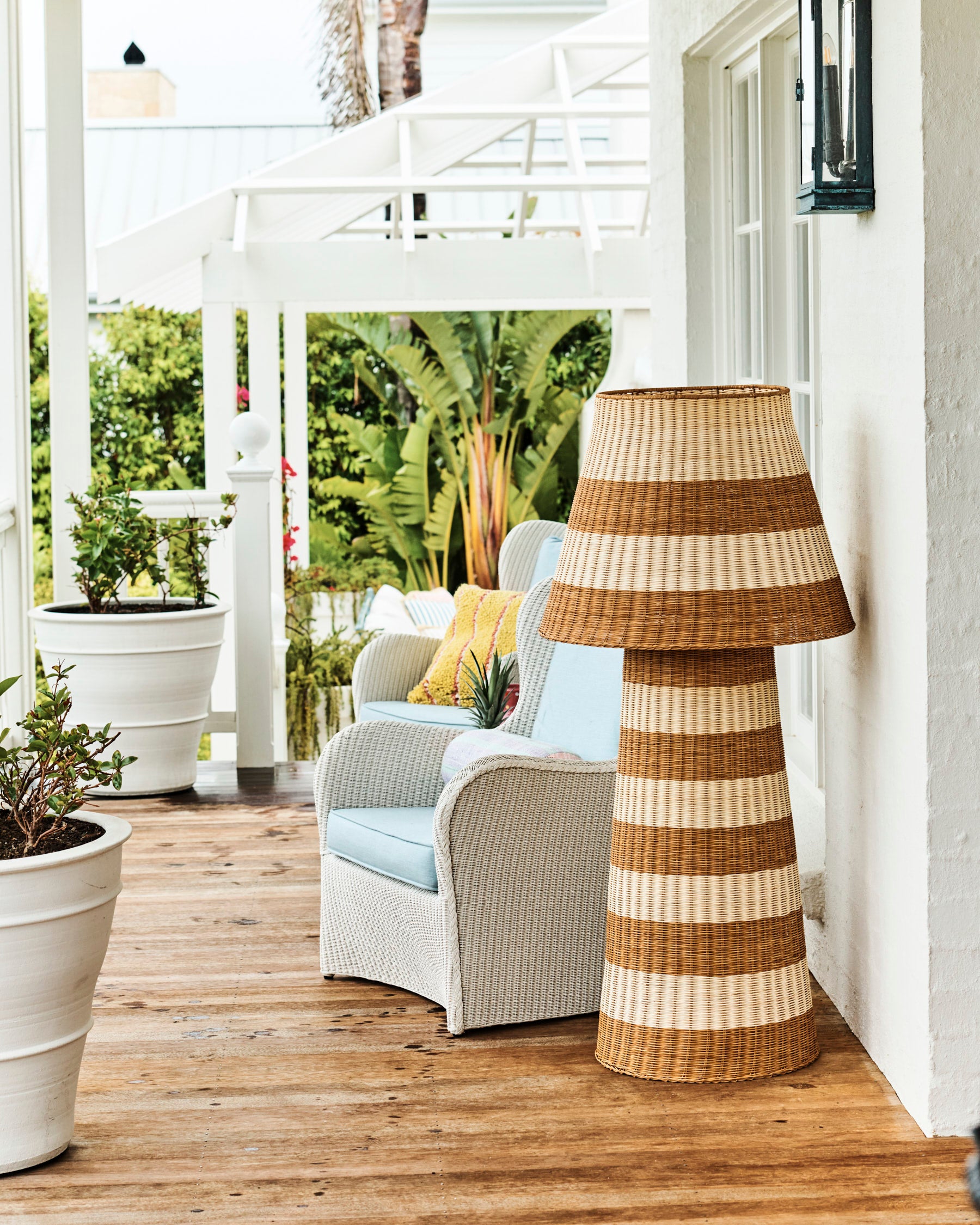 Sombrero Rattan Floor Lamp – Kip&Co