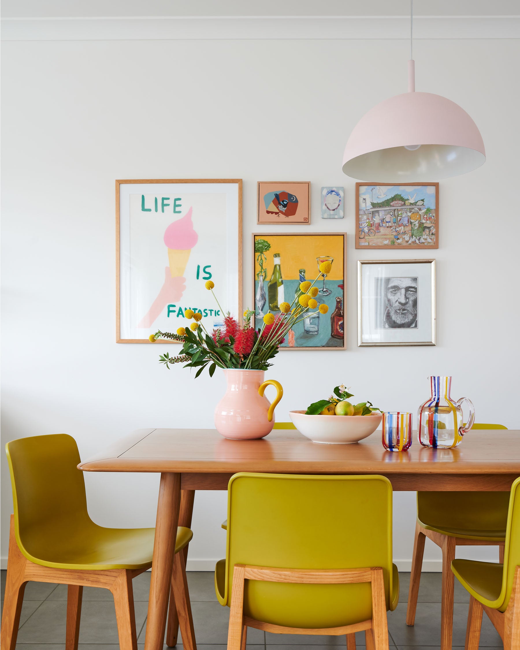 Inside the dopamine inducing home and studio of Point Lonsdale artist ...