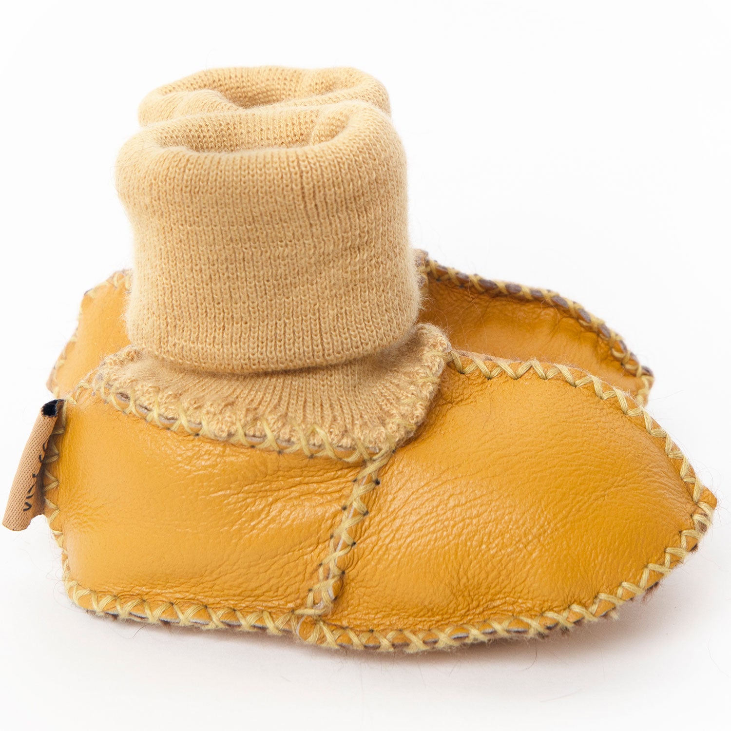 Baby Booties - Leather & Merino Wool Baby Booties – Kip&Co