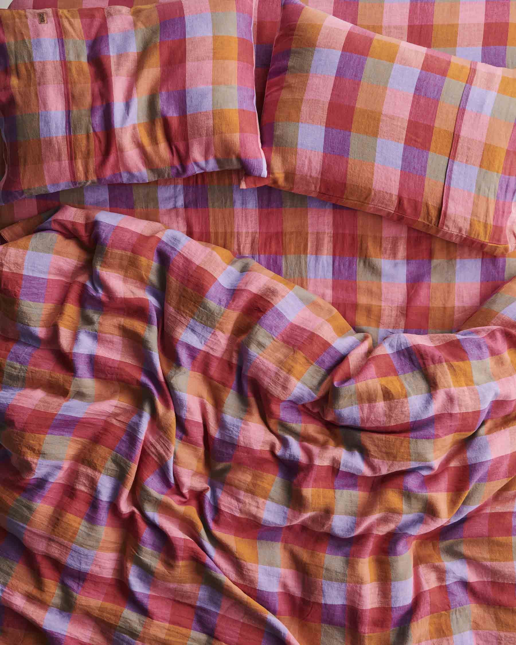 Tutti Frutti Linen Fitted Sheet – Kip&Co