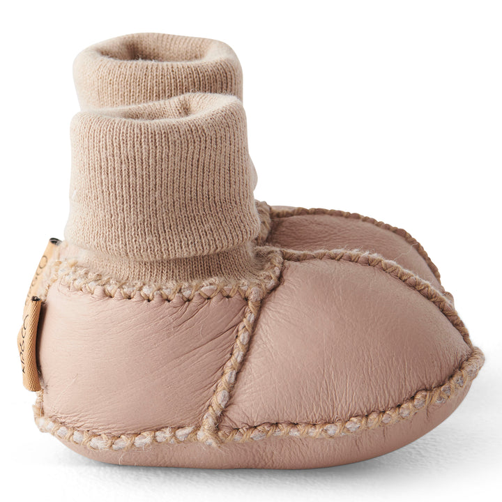 Baby Booties - Leather & Merino Wool Baby Booties – Kip&Co